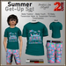 Second Life Marketplace - Summer Get-Up Set [2cute] Tropical One